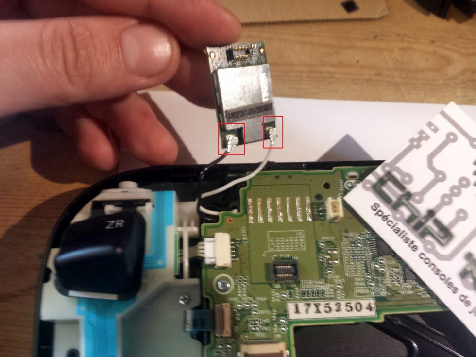 [TUTO] Remplacer le module Bluetooth /Wifi (WLAN) sur le Gamepad Wii U ...